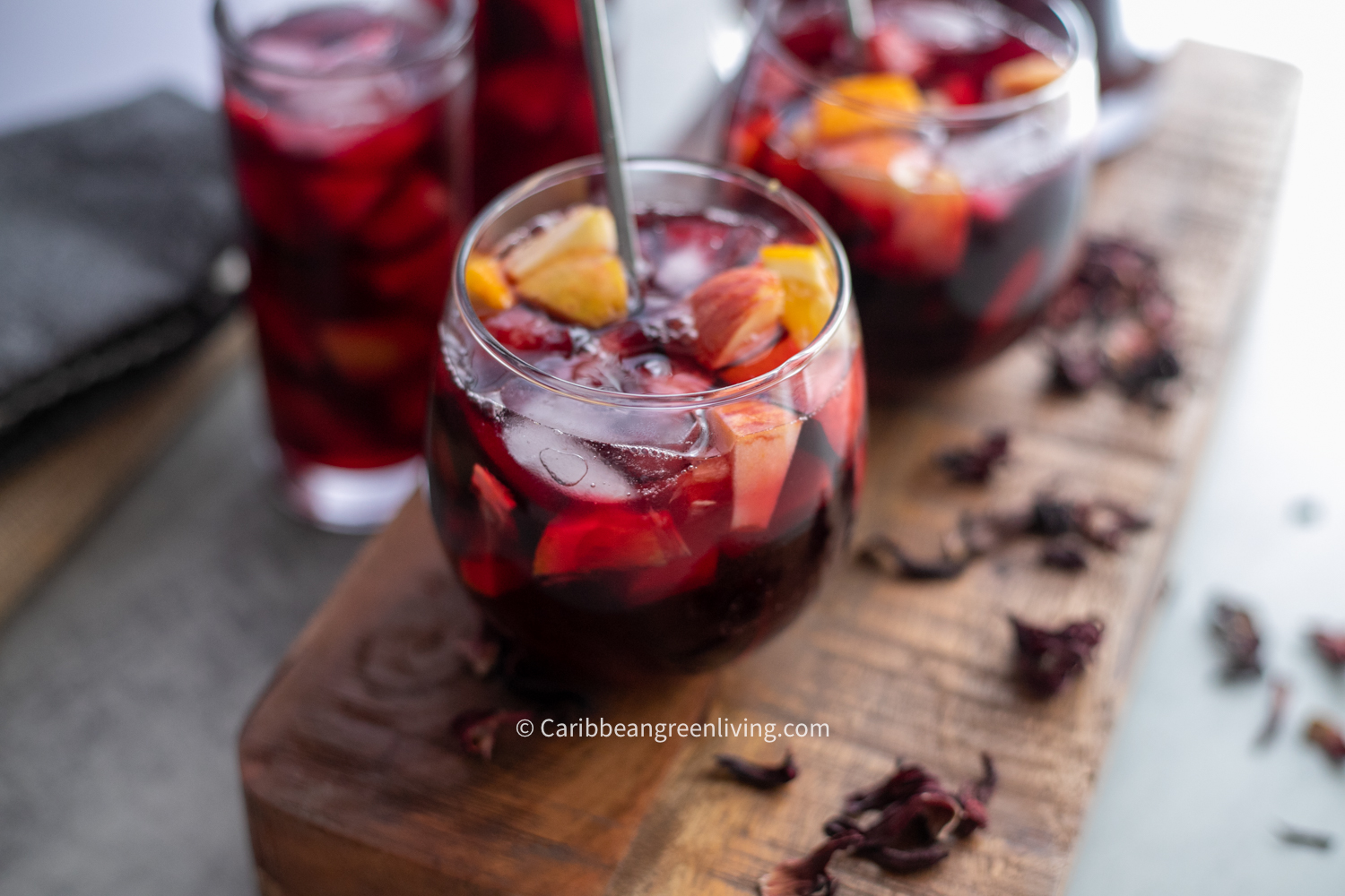 Mocktail Recipe: Hibiscus Flower Sangria – Caribcast