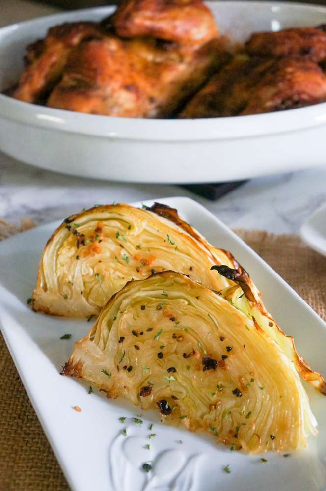 Roasted Cabbage Steaks – Caribcast