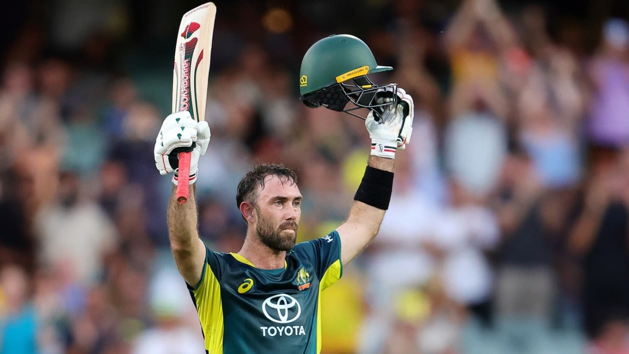 Magnificent Maxwell’s record-equaling century sets up series win ...