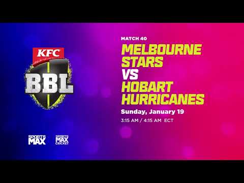 Watch the KFC BBL Live | Stars vs Hurricanes | Jan. 21-22 | on SMax ...