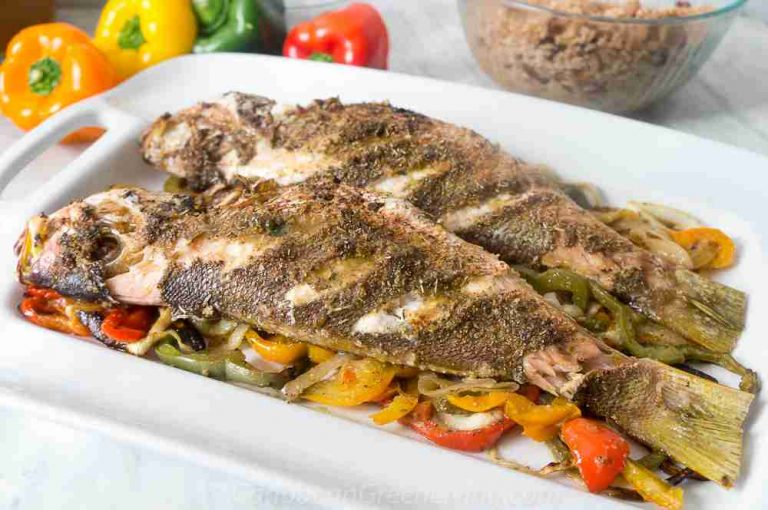 Mediterranean-Inspired Roasted Red Snapper With Bell Peppers – Caribcast